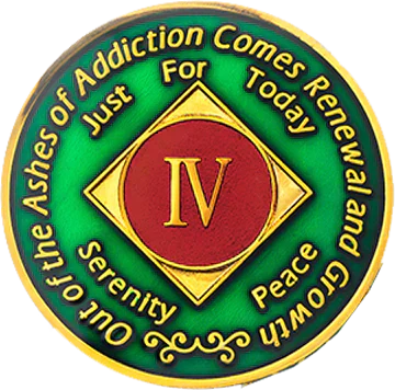 Green NA Coins | Green NA Medallions | Green NA Chips