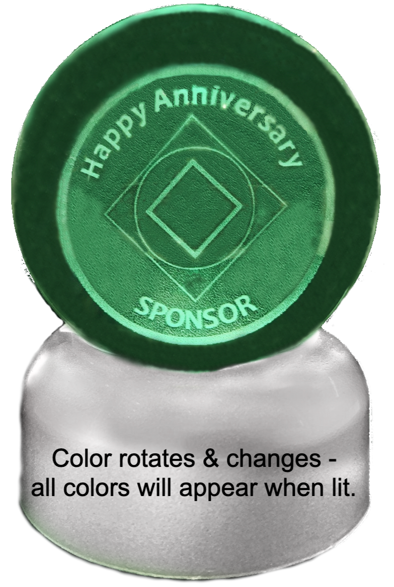 G036. NA SPONSOR Crystal Coin Sphere Medallions