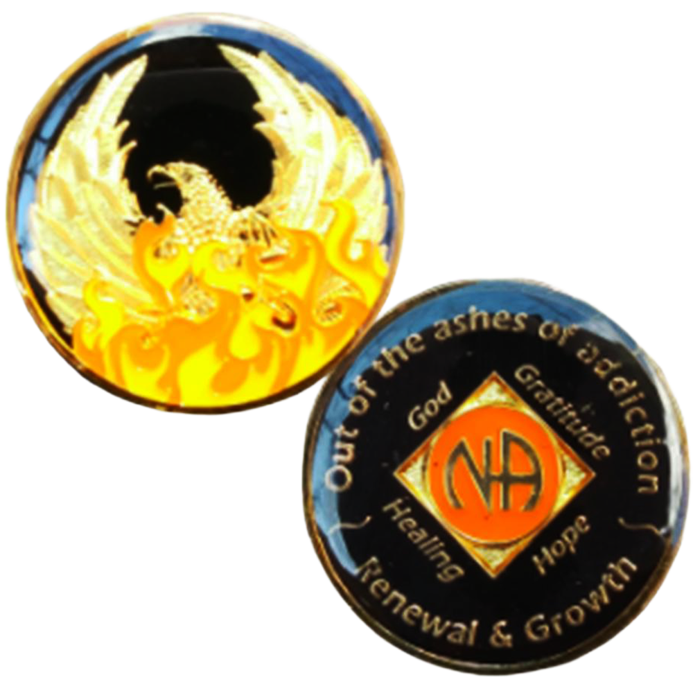 NA Coin, #M05. Ashes NA Medallion w NA